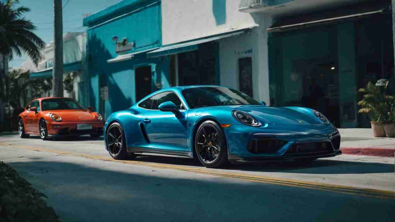 Explore the Luxury of Miami Blue Porsche - Experience Unmatched ...